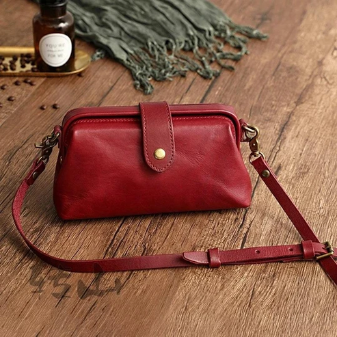 Real Leather Retro Handmade Bag – ourhomemarket.com