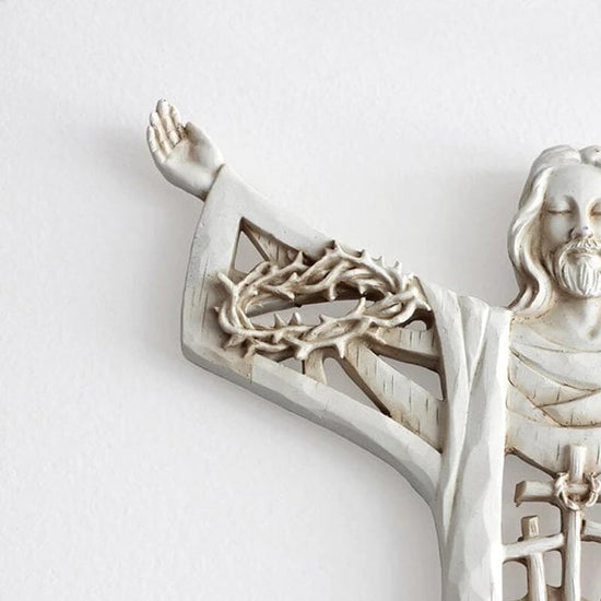 Risen Christ Wall Cross Jesus Figures – ourhomemarket.com