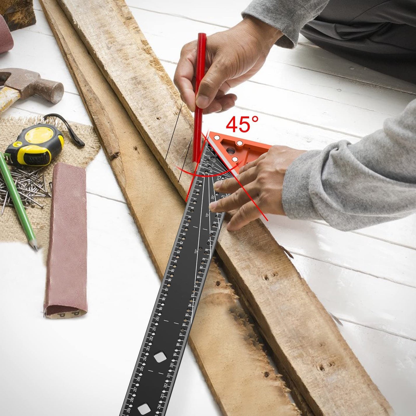 Multi-angle measuring ruler-high quality professional measuring tool ...