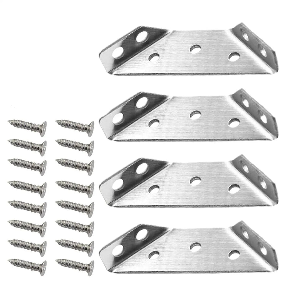 🎁Universal Stainless Steel Furniture Corner Connector – ourhomemarket.com
