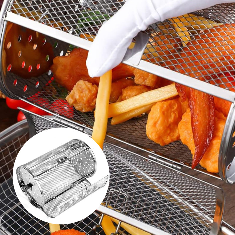 Stainless Steel Rotating Grill – ourhomemarket.com