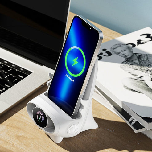 Mini Chair Wireless Fast Charger Multifunctional Phone Holder ...