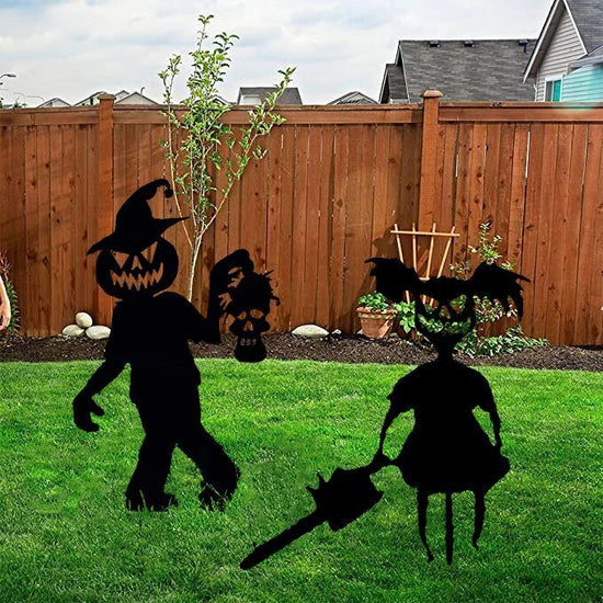 Cute and Unique Ghost Zombies - Halloween Yard Decor Metal Art👻 ...