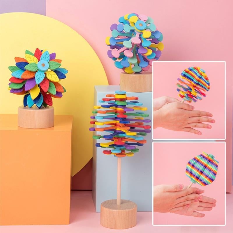 Wood Rotating Magic Wand – ourhomemarket.com