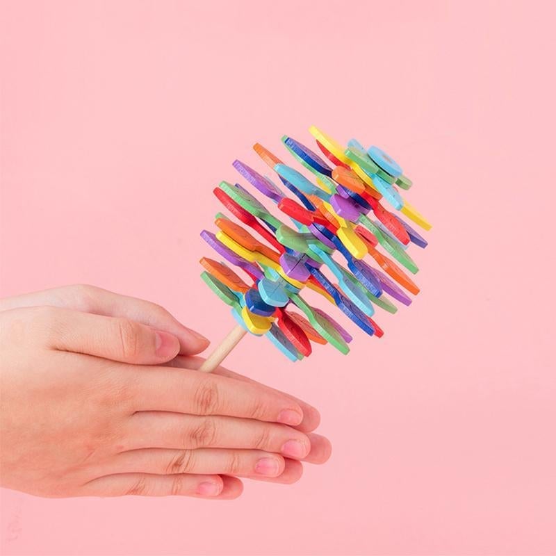 Wood Rotating Magic Wand – ourhomemarket.com