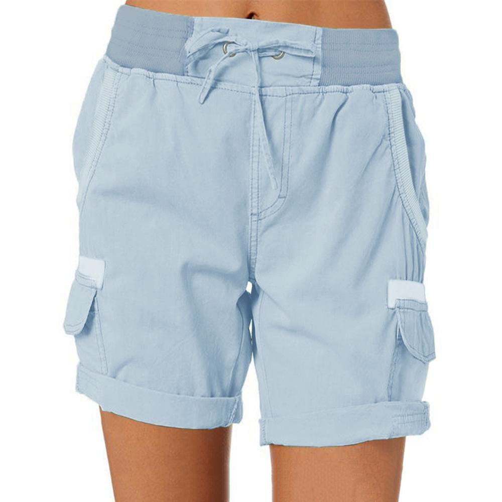 High waist ladies casual loose shorts – ourhomemarket.com