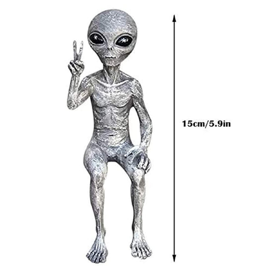 Outer Space Alien Garden Statue – ourhomemarket.com