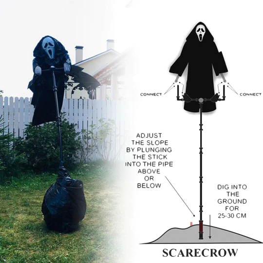 Don't Miss Our Halloween 50% Off Special on the Scream ScareCrow - Lim ...