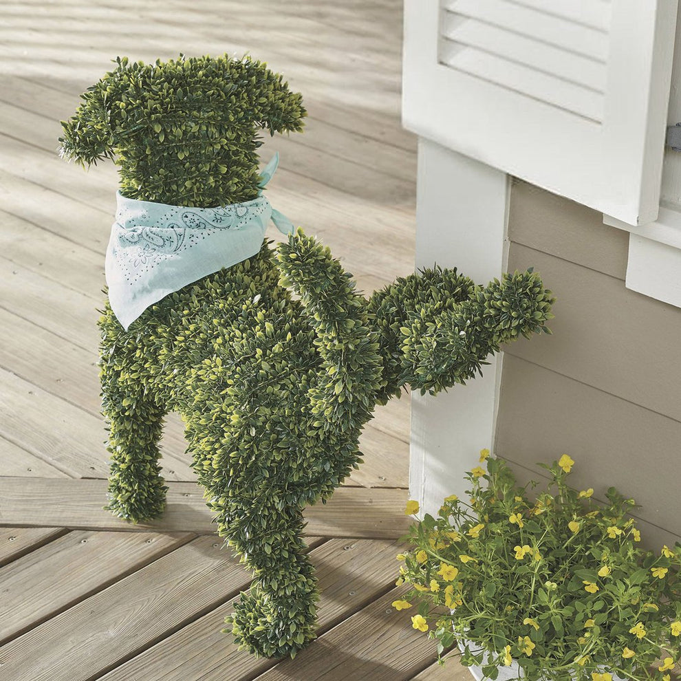 Decorative Peeing Dog Topiary🐕 – ourhomemarket.com