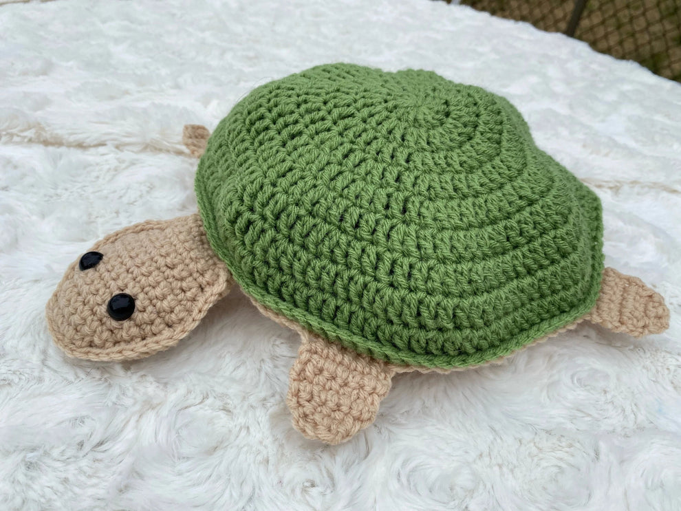 Turtle Memory Game (Green Woven Finished Product ) – ourhomemarket.com