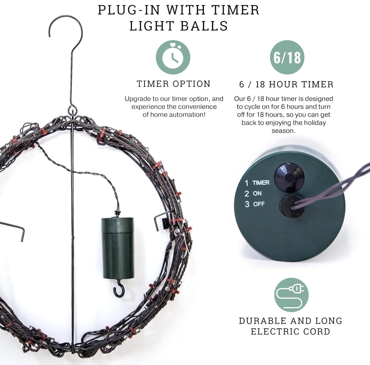 🔥Durable, waterproof, long-lasting, lightweight light ball ...